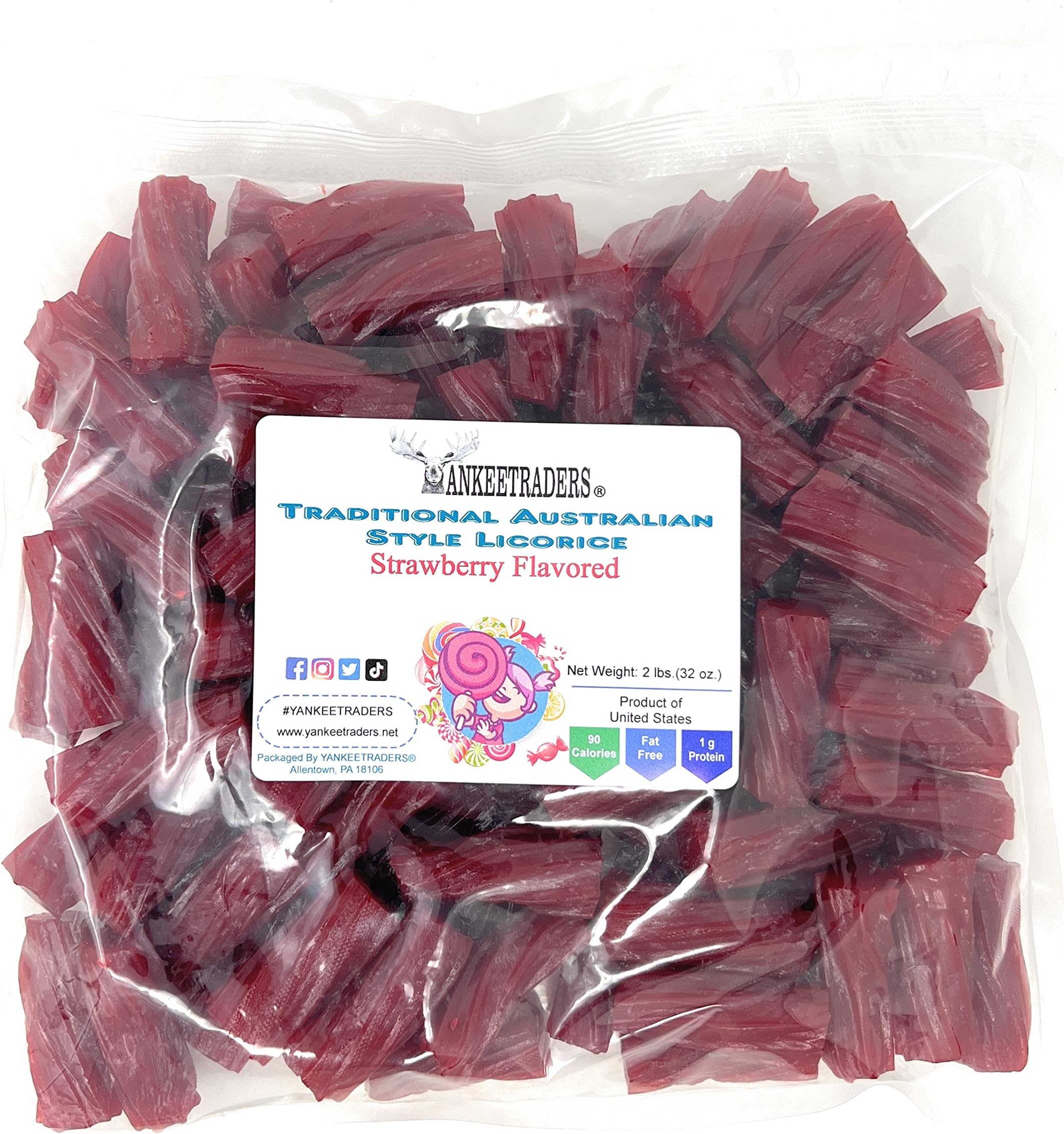 Amazon.com : Kookaburra Australian Black Licorice 4 Lbs : Licorice ...