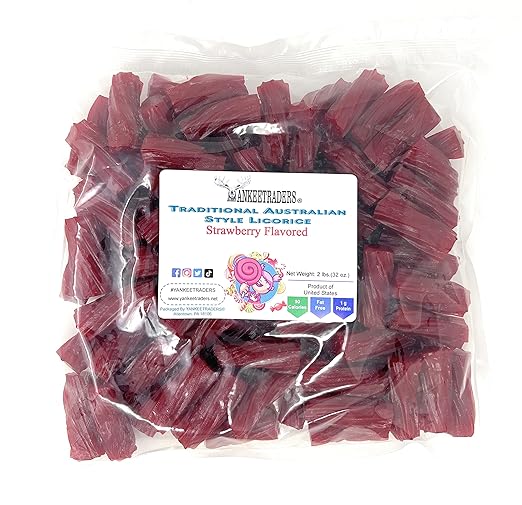 Amazon.com : Traditional Australian Liqourice Red, licorice, 32 Oz ...