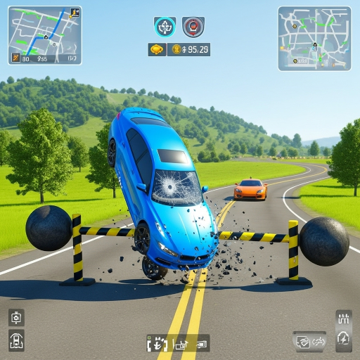 Mega Car Crash: Real Driving & Damage Simulator 3D - App on the Amazon ...