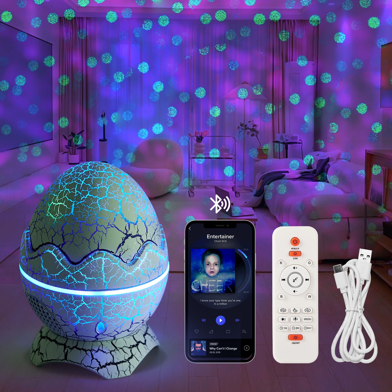 MTQ Proyector de Estrellas - Proyector de Estrellas con Diseño de ...