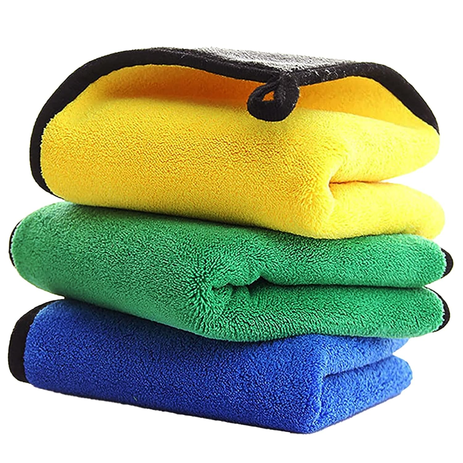 WOW Interiors Microfiber Cloth for Car-600 GSM-Pack of 1,Soft Ultra ...