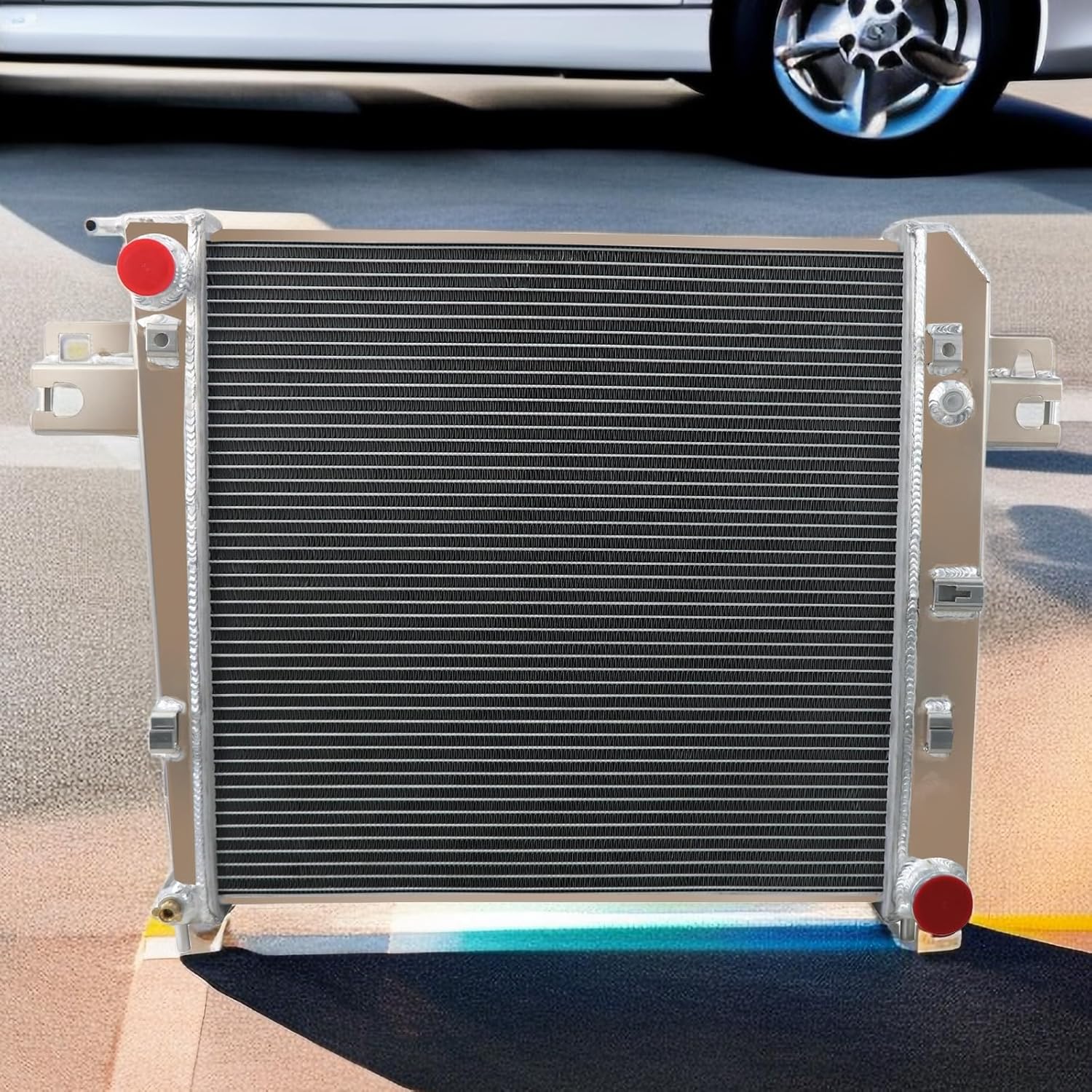 Amazon.com: Hutoixi Aluminum Radiator Fit for 2002-2006 Jeep Liberty 3 ...