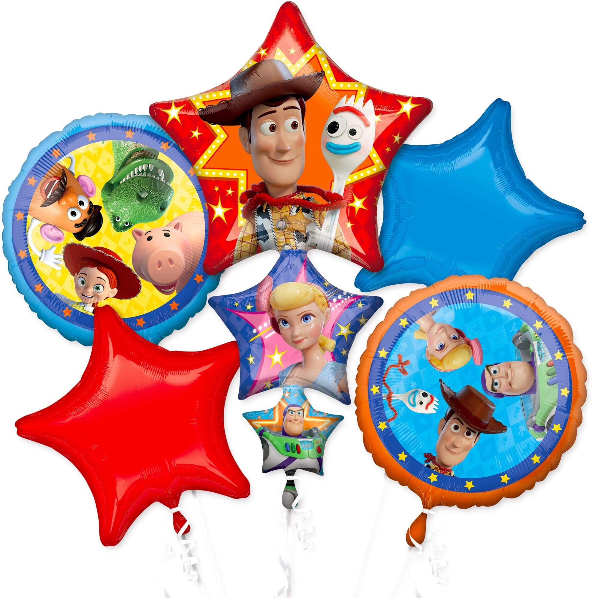 Amazon.com: Anagram International Woody and Buzz Foil Balloon, 18 Inch ...