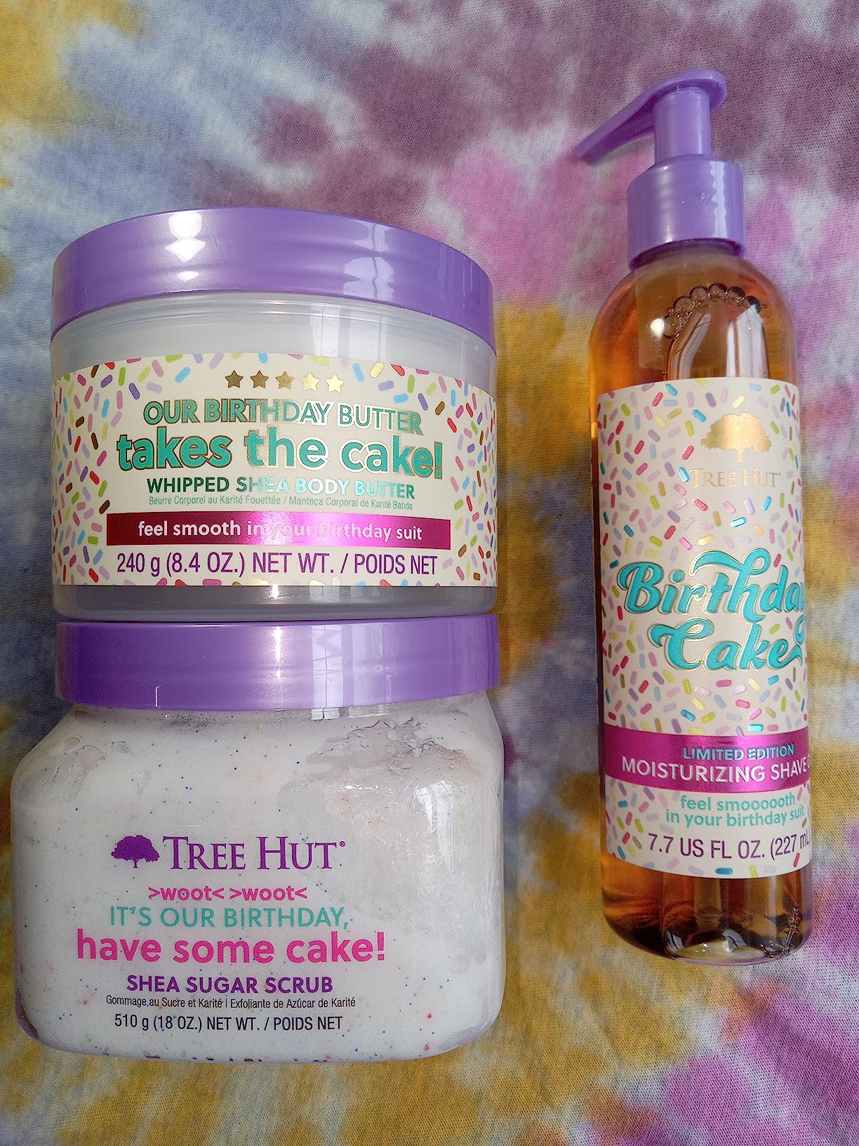 Amazon.com: Tree Hut Bare Birthday Cake Hydrating & Moisturizing Shave ...