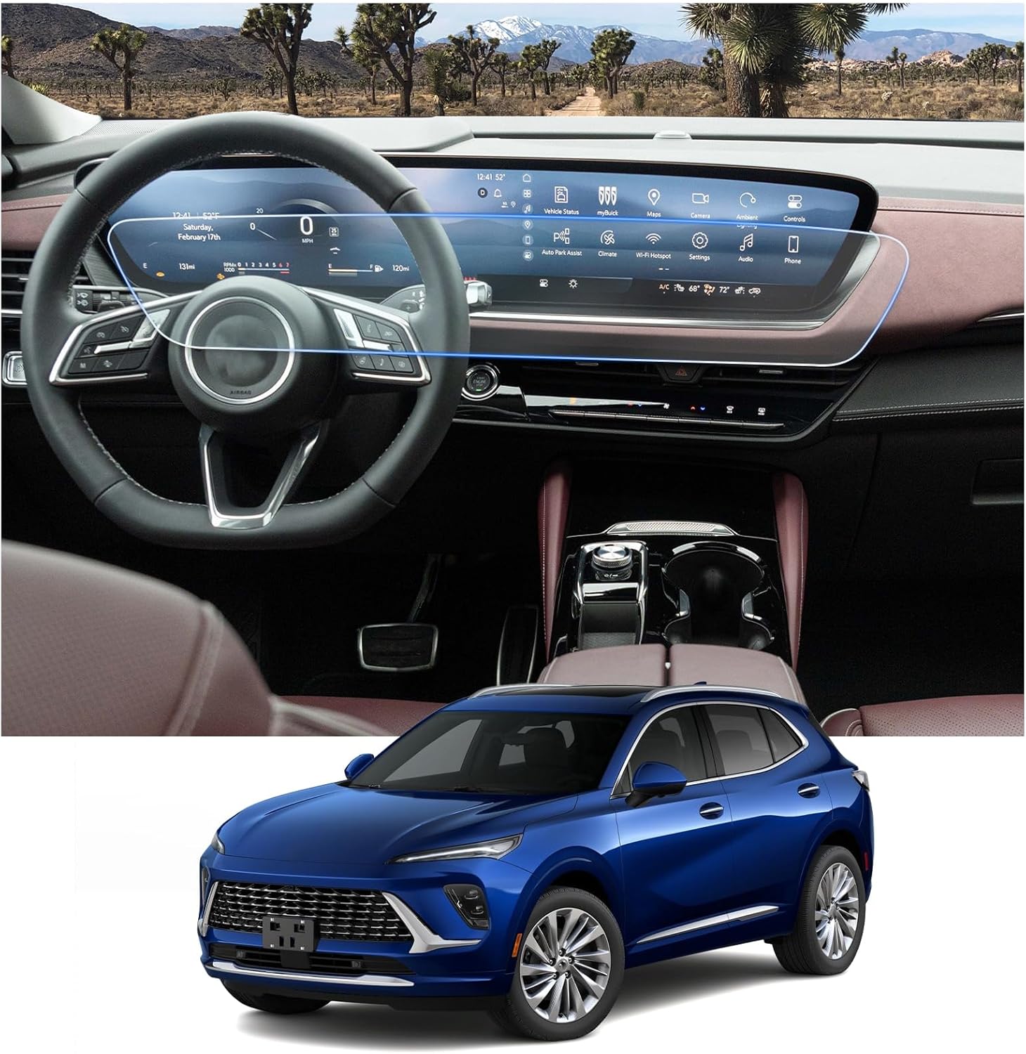 Amazon.com: CDEFG 2PCS for 2024 2025 Buick Envision/2025 2026 Enclave ...