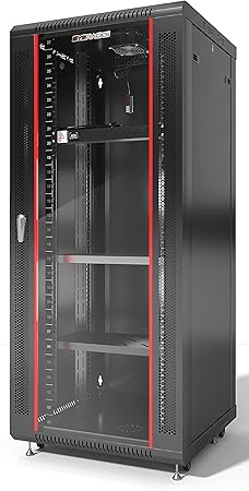 Amazon.com: Sysracks Network Data Cabinet - 27U Rack Mount - Wall Mount ...