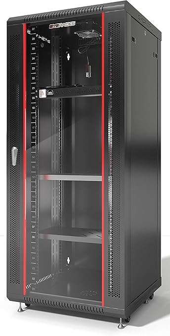 Amazon.com: Sysracks - Server Rack – Wall Mount Rack - Locking Cabinet ...