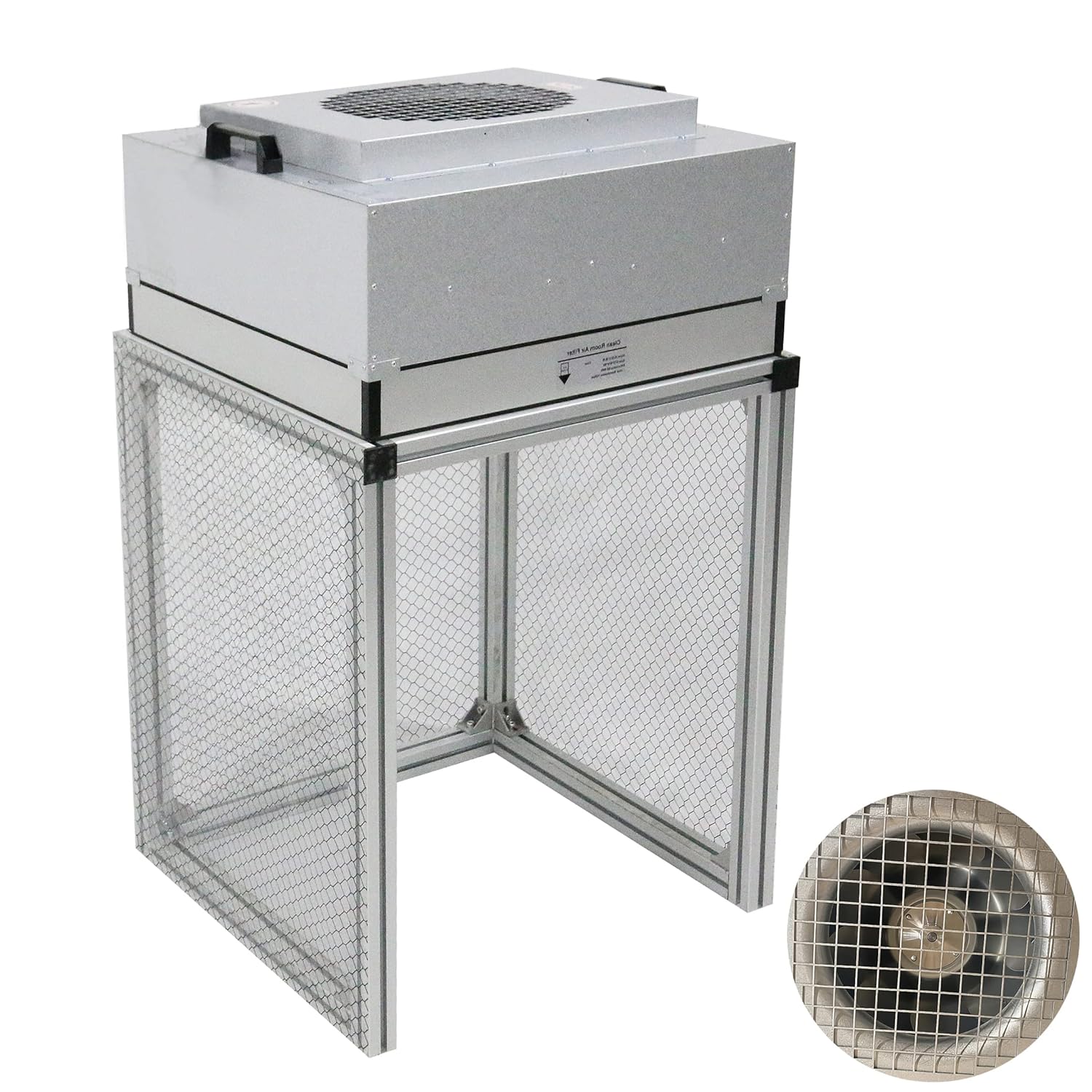 INTSUPERMAI Vertical Laminar Flow Hood Air Flow Clean Bench Workstation ...