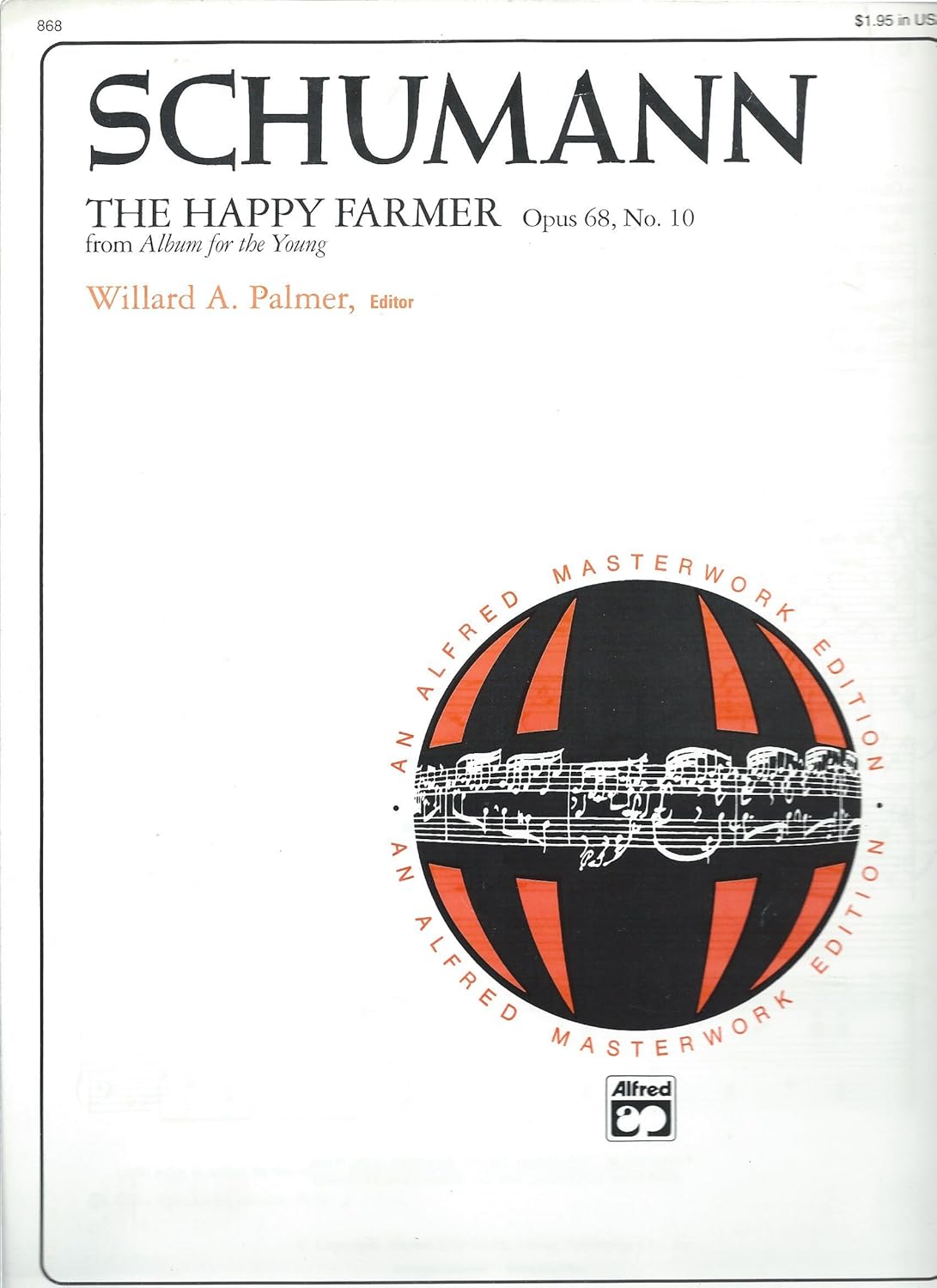 Amazon.com: The Happy Farmer (from Album for the Young) Opus 68, No. 10 ...