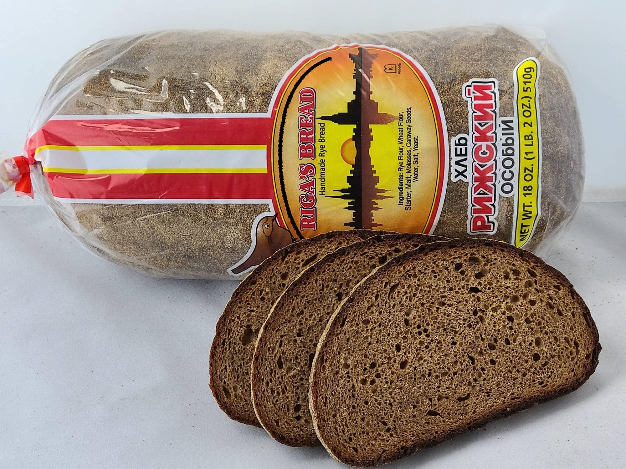 Amazon.com: Authentic Lithuanian Rye Bread Pack Of 2 : Grocery ...