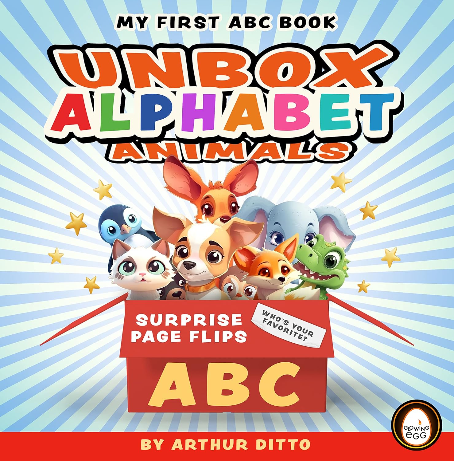 My First ABC Book: Unbox Alphabet Animals (Unbox and Learn Series ...
