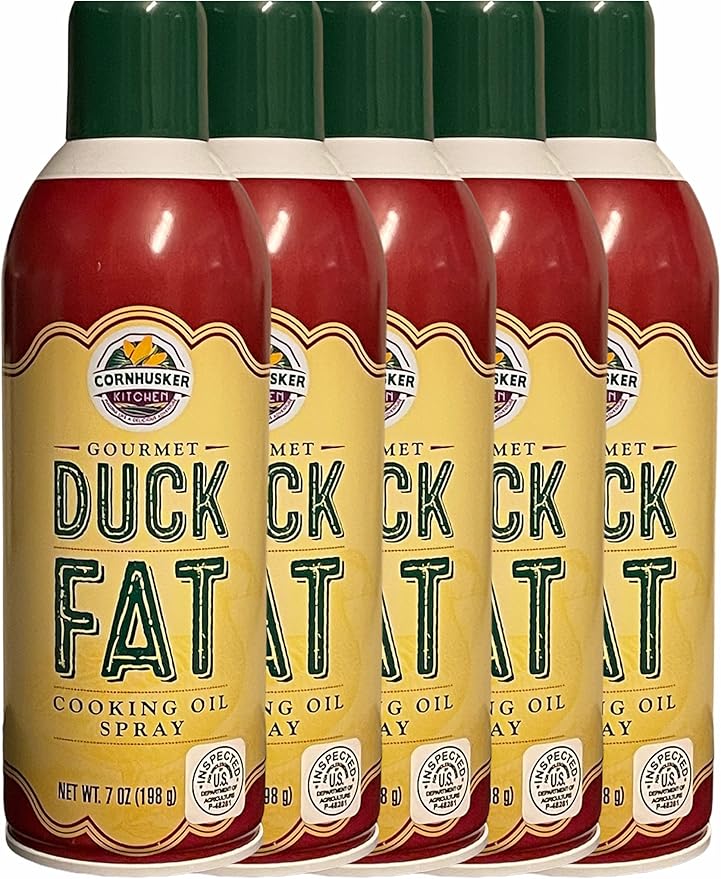 Cornhusker Kitchen Gourmet Duck Fat Cooking Oil Spray : Amazon.ca ...