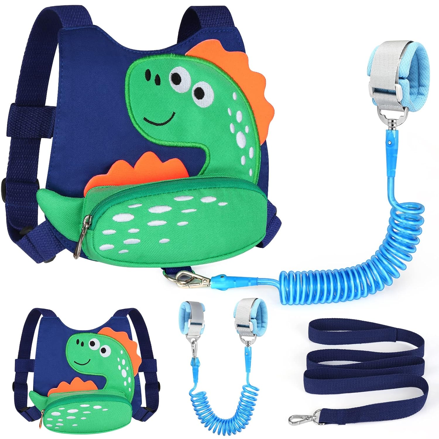 Amazon.com : Toddler Harness Leash with Anti Lost Wrist Link, Accmor ...