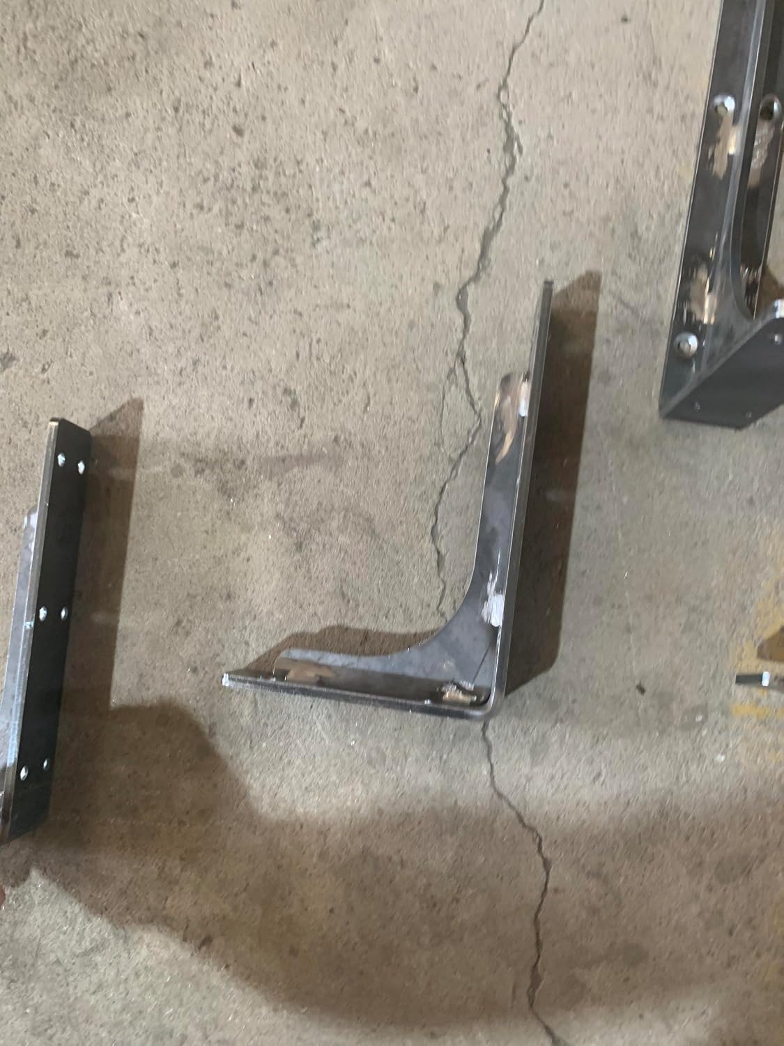 Amazon.com: BATODA 8” Shelf Brackets with Beam (4pcs) - L Shelf ...