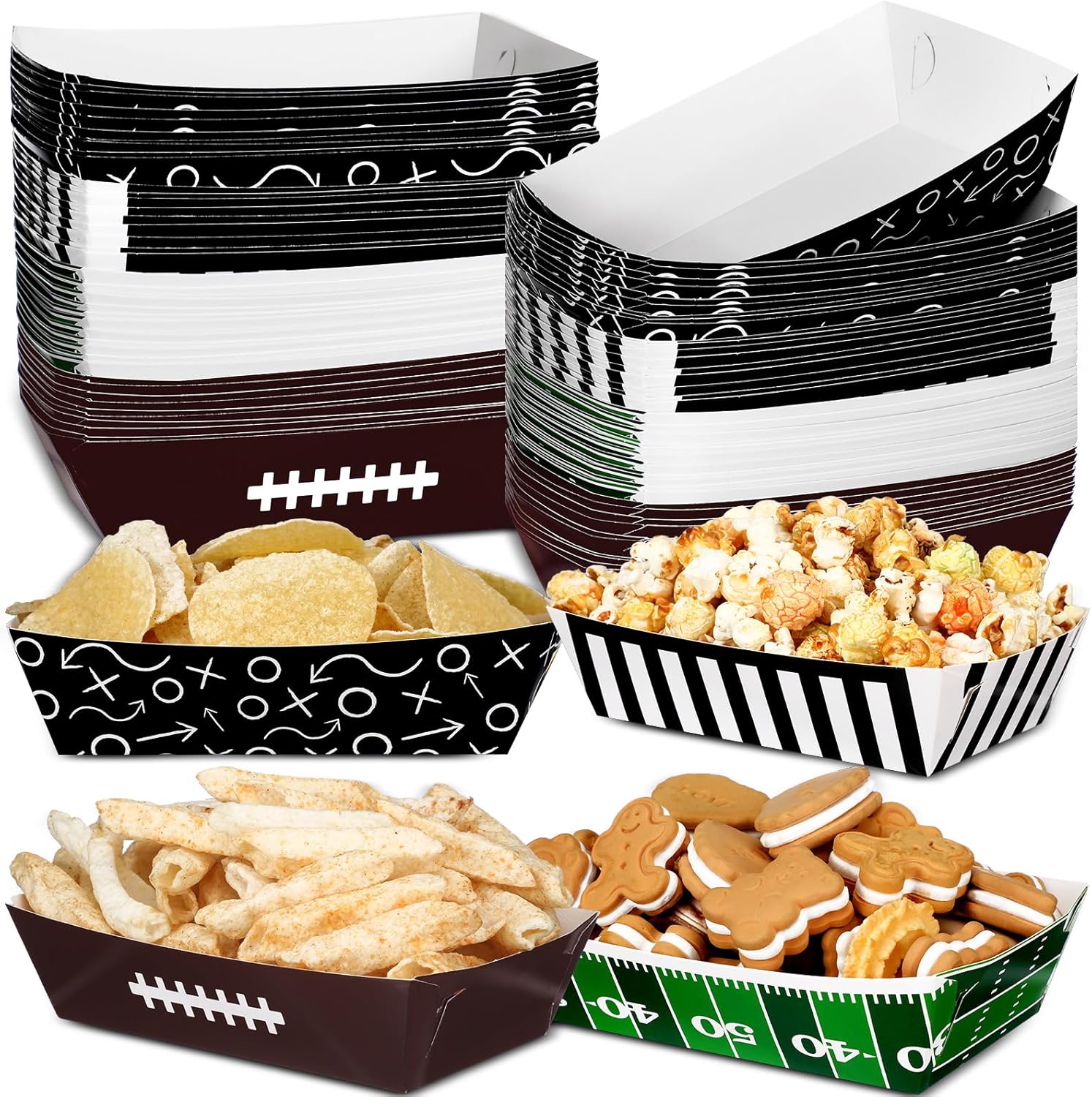 Amazon.com: Newtay 100 Pcs Football Party Decorations Football Party ...