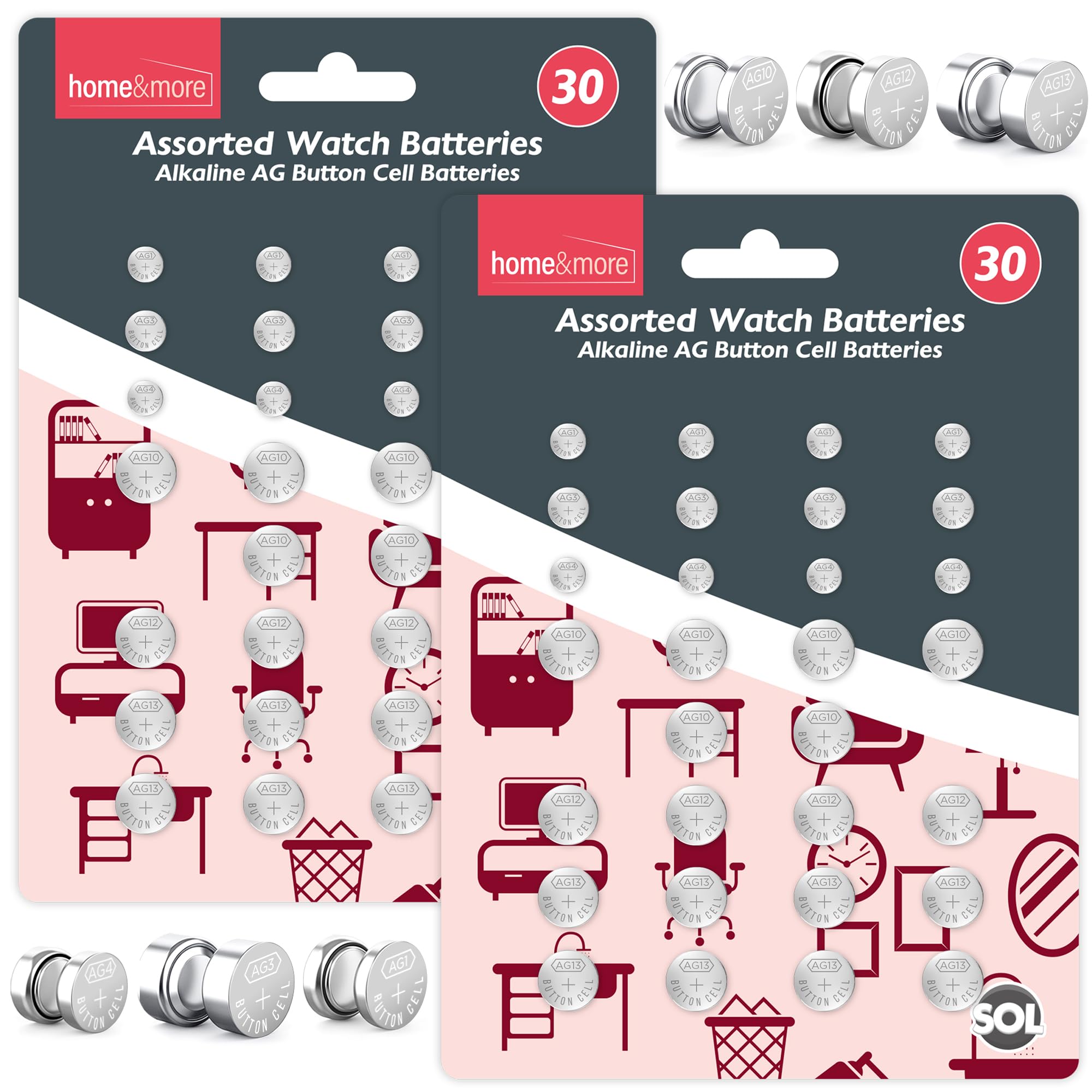 Watch Battery Size Conversion Chart Watch Batteries – Great British