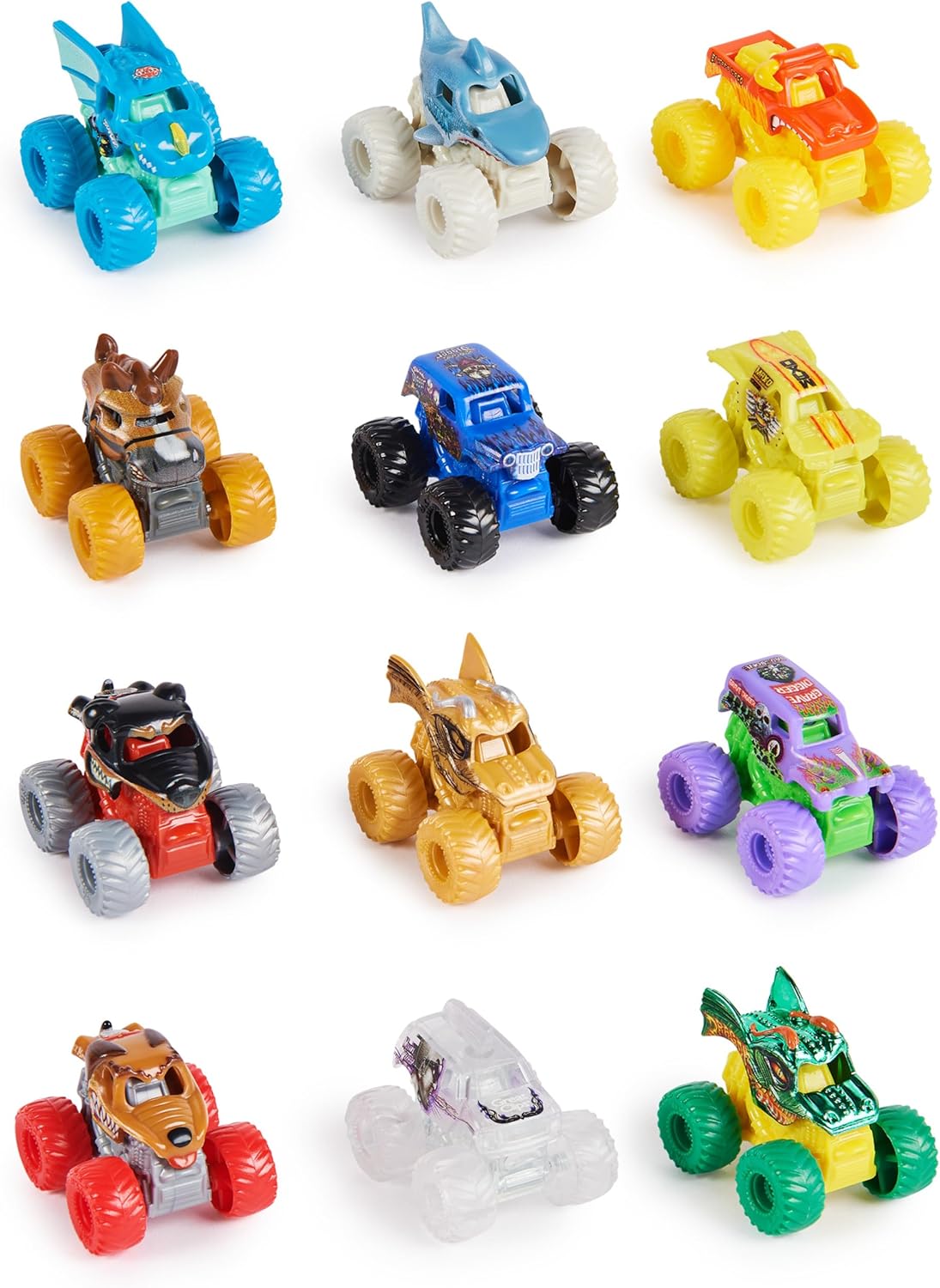 Monster Jam, Official Mini Mystery Collectible Monster Truck (Styles ...