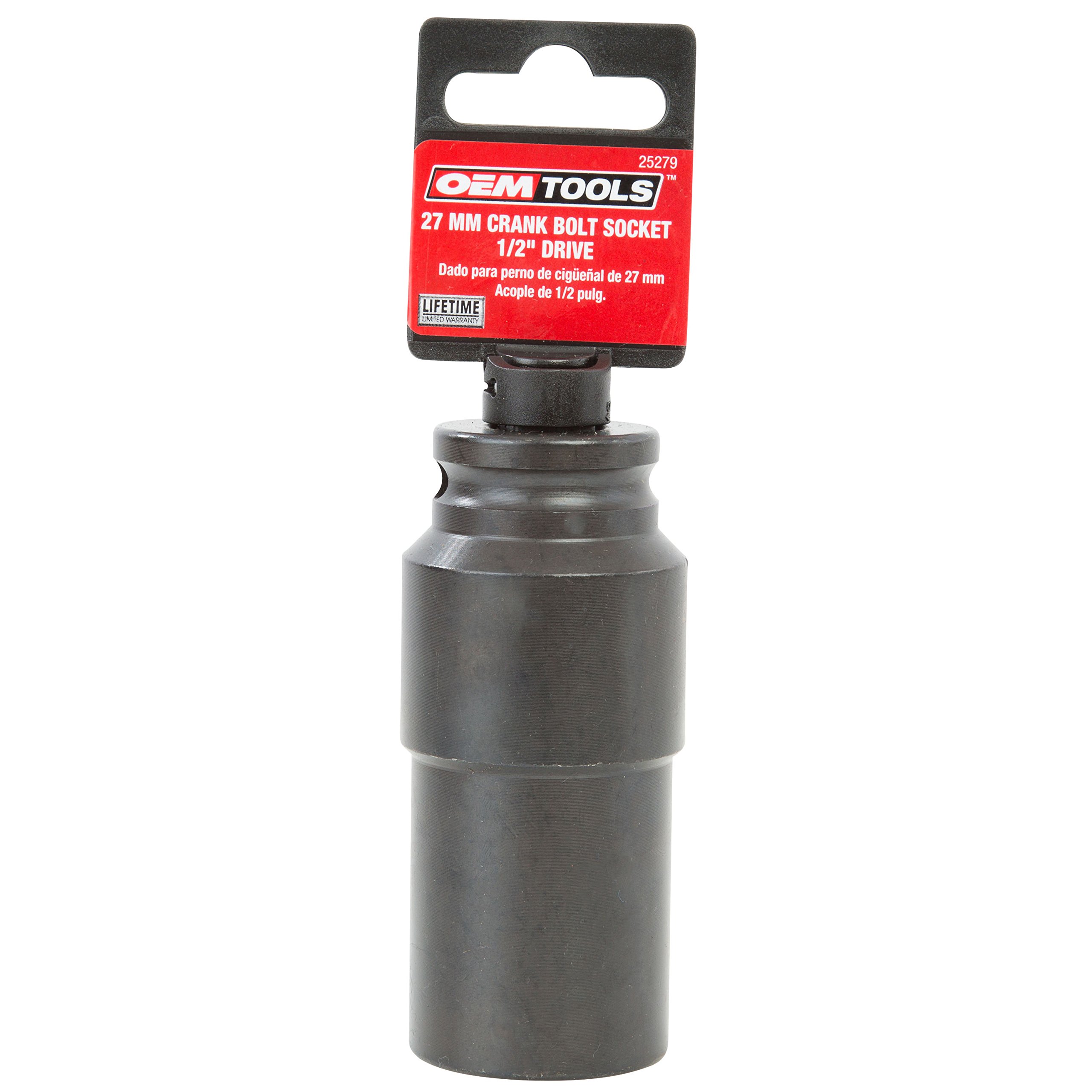 Snapklik.com : 25279 27mm Crank Bolt Socket, Heavy Duty Harmonic ...