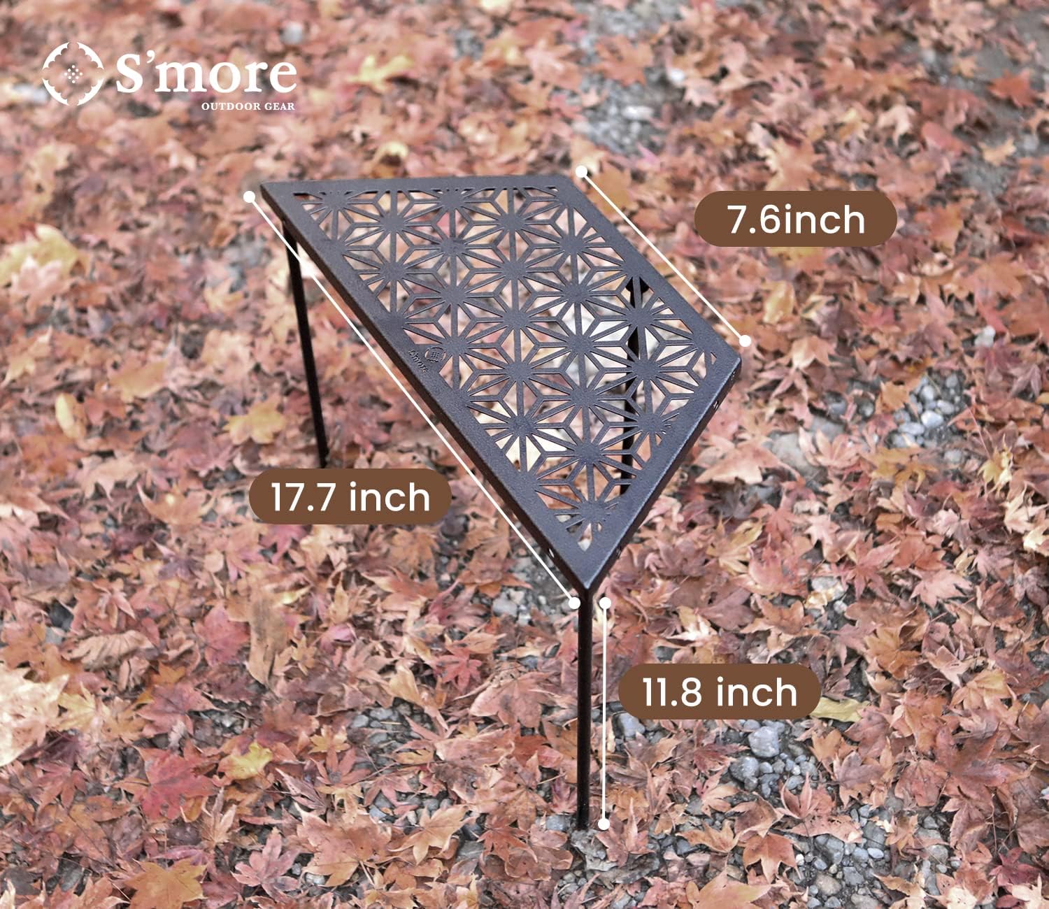 S'more Iron Outdoor Camping Table, Combination Picnic Table with Carry ...