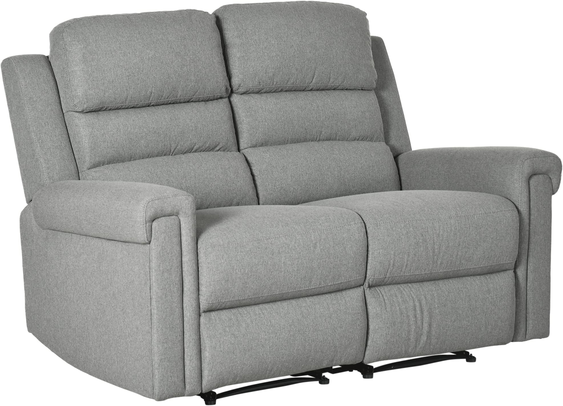 Amazon.com: VUYUYU 2 Seater Recliner Sofa - Double Reclining Loveseat ...