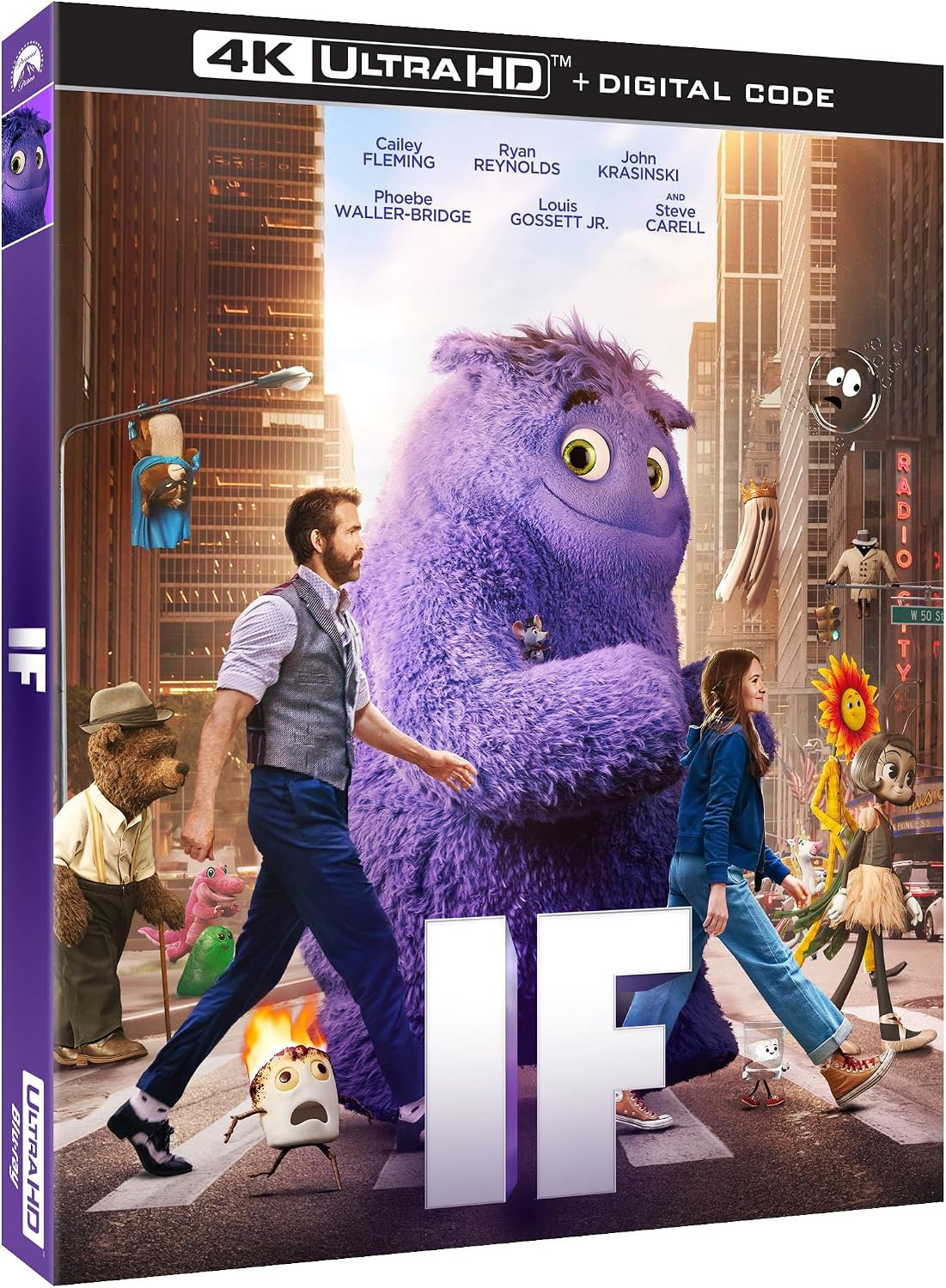 IF [4K UHD + Digital Copy] [Blu-ray]: Amazon.ca: Cailey Fleming, Ryan ...