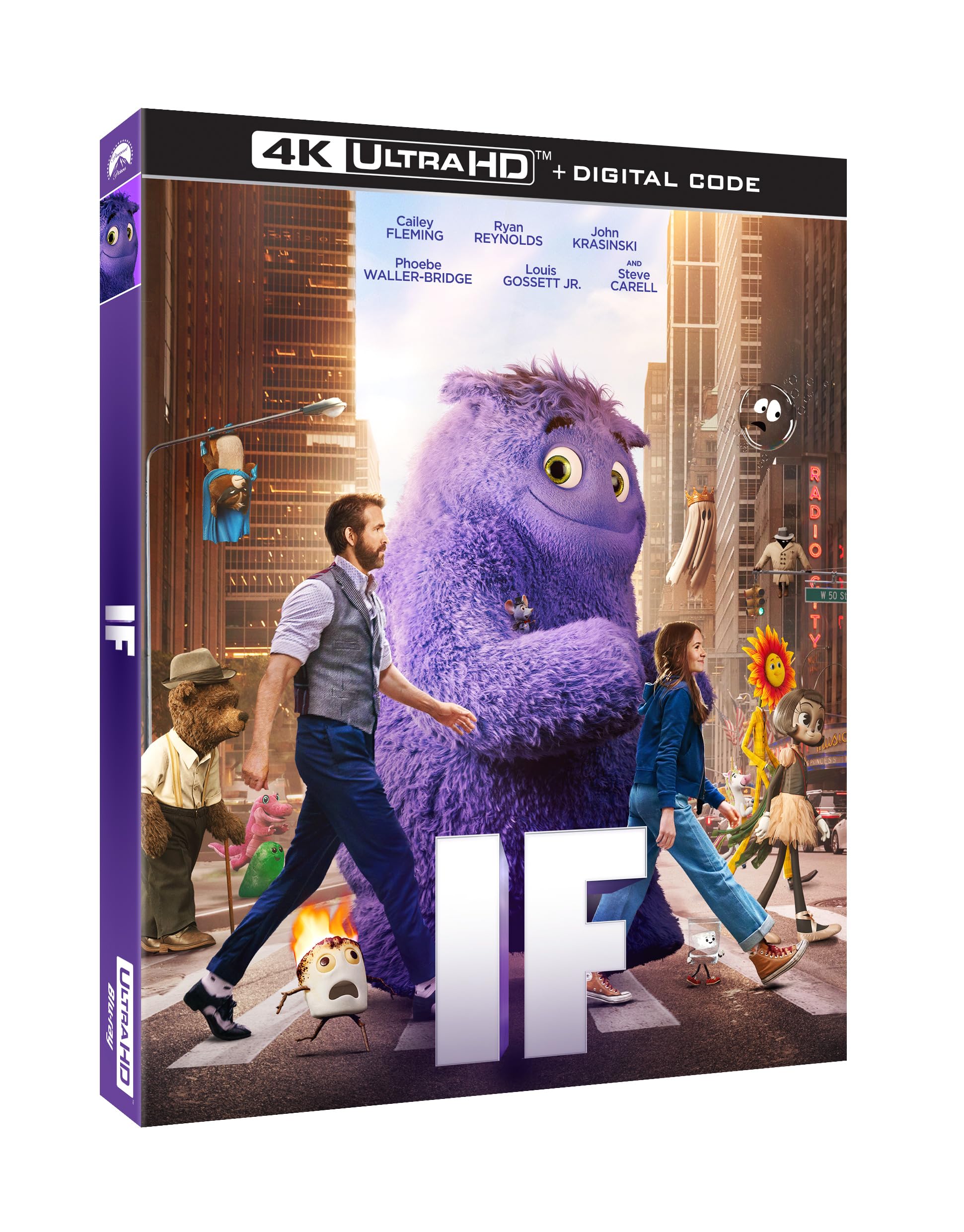IF [4K UHD + Digital Copy] [Blu-ray]: Amazon.ca: Cailey Fleming, Ryan ...