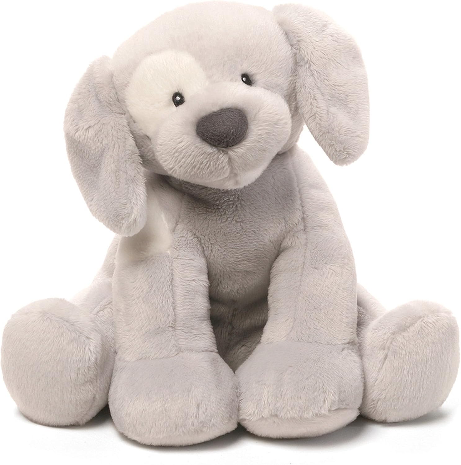 GUND Spunky Dog Keywind Musical Stuffed Animal Plush, Gray, 8 inch ...