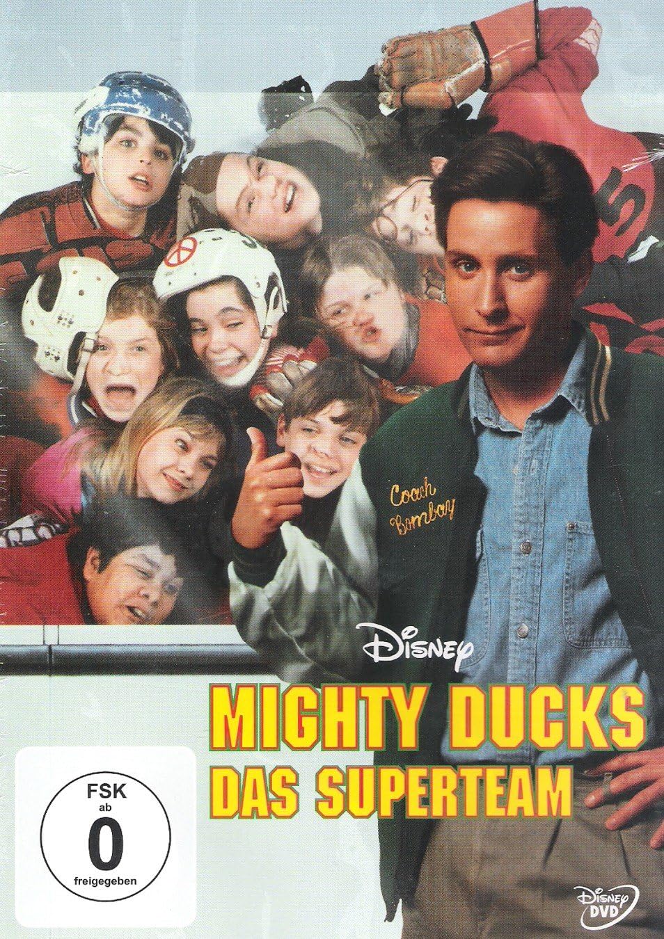 The Mighty Ducks Dvd 1993 Amazon Co Uk Ackland Joss Estevez