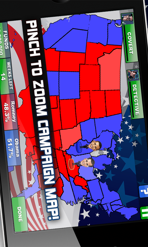 Election Game 2012: Race for the White House FREE - App on Amazon Appstore