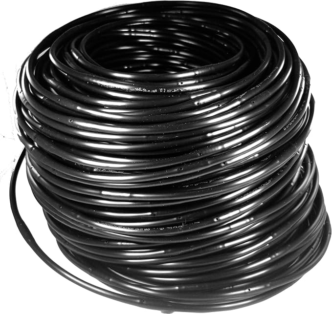 1/4 Poly Dripline 12 Spacing 0.5 GPH 50 Black Drip Tubing tillescenter ...