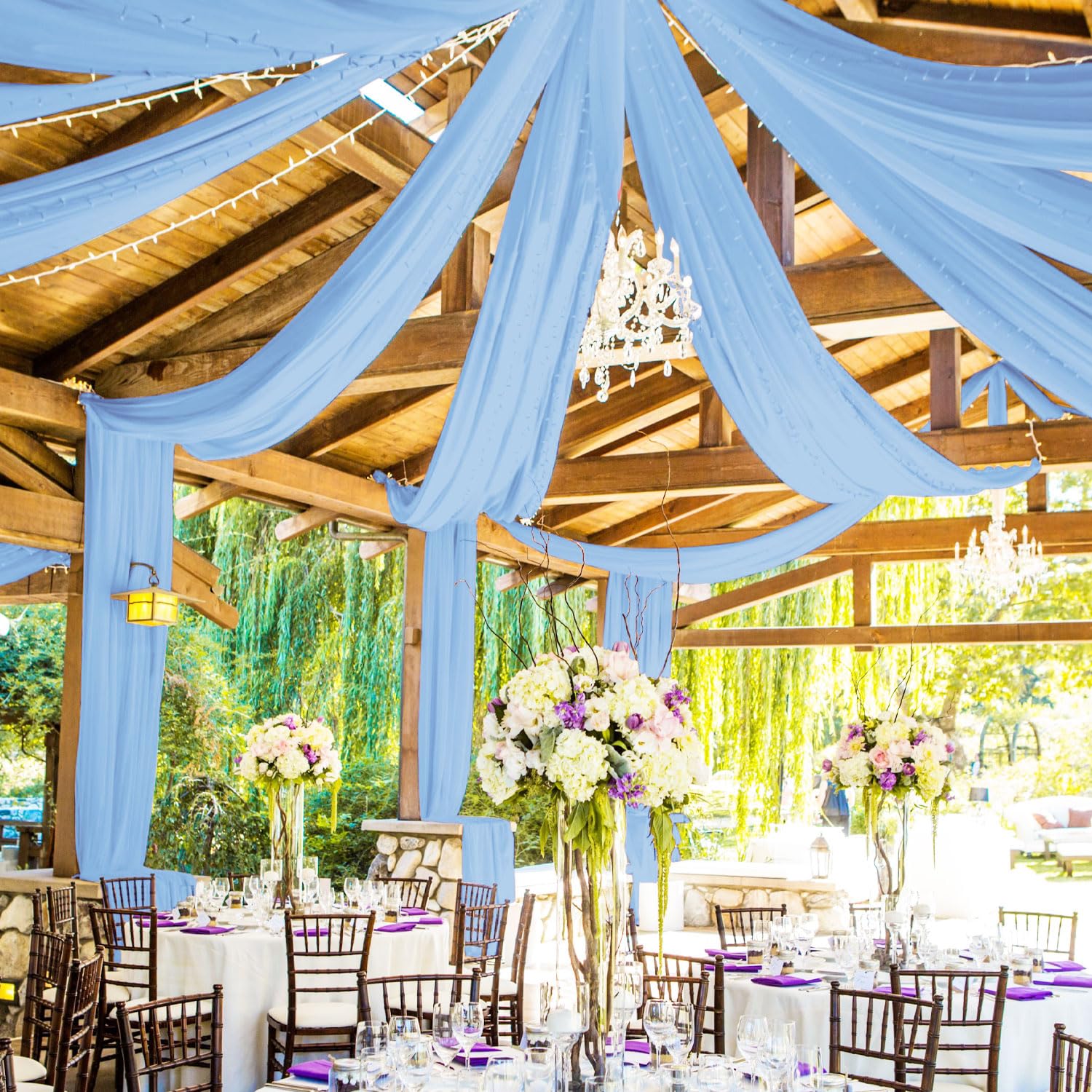 Techo De Cinta Para Boda Entelado De Olas Para Bodas: Diseño Y