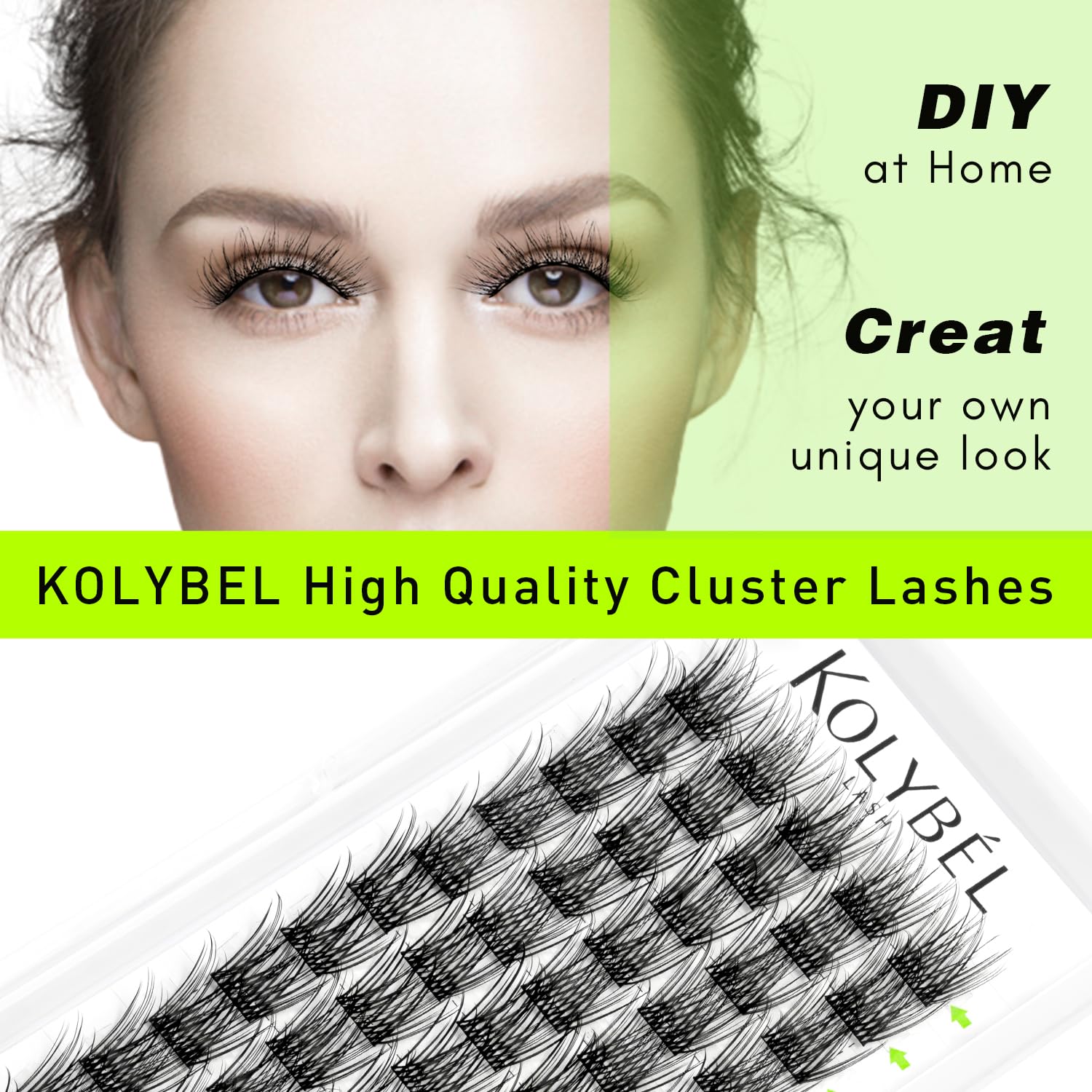 Kolybel DIY Cluster Lash...B0BG8134TZ | Encarguelo.com.ec