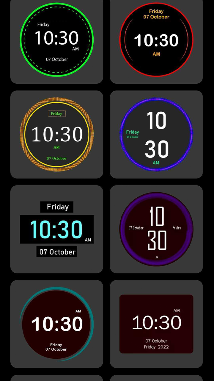 Smart Neon Digital Clock Wallpaper & Clock Screensaver - App on Amazon ...
