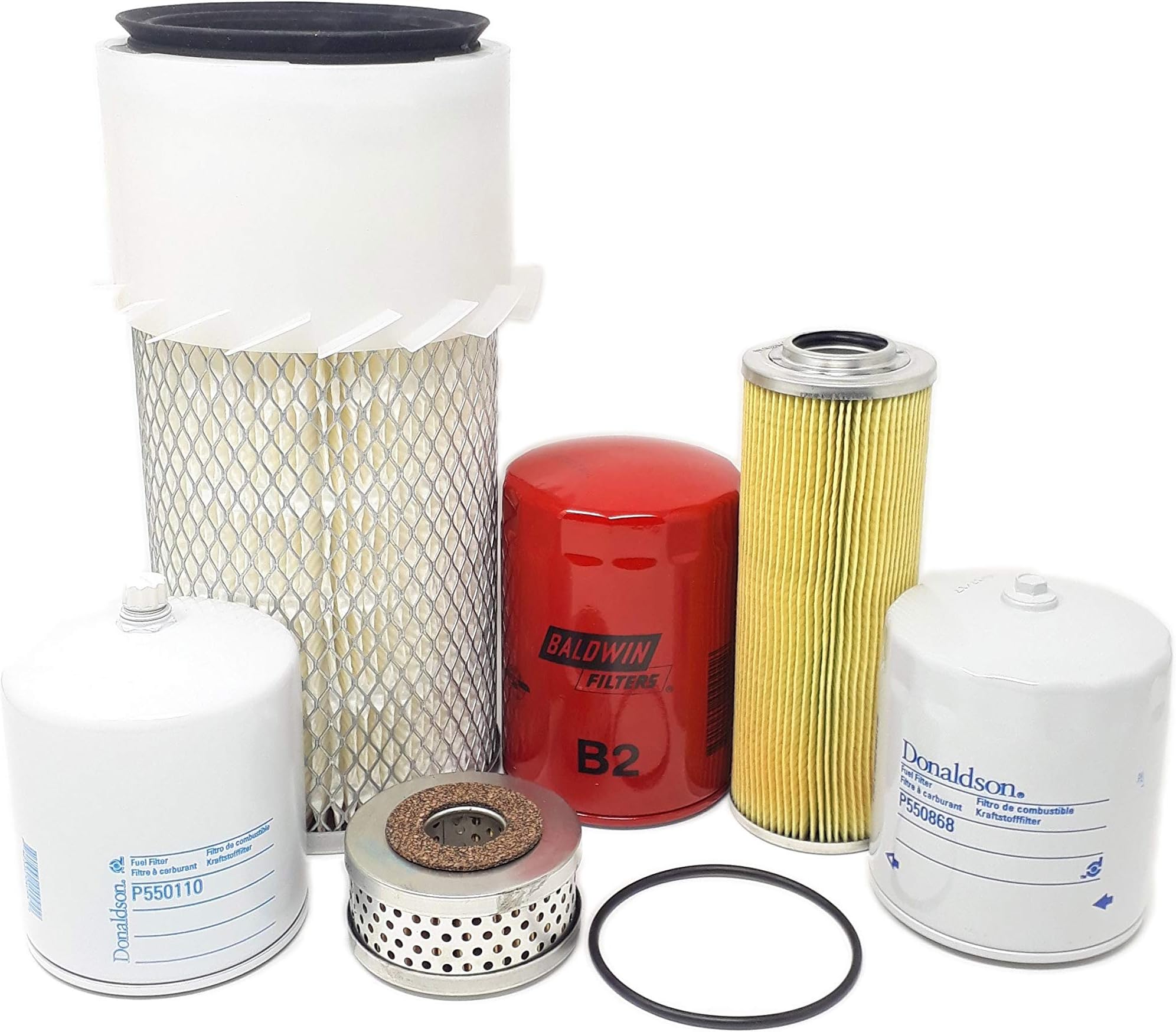 Amazon.com: CFKIT Maintenance Filter Kit Compatible with Kubota SSV65 ...