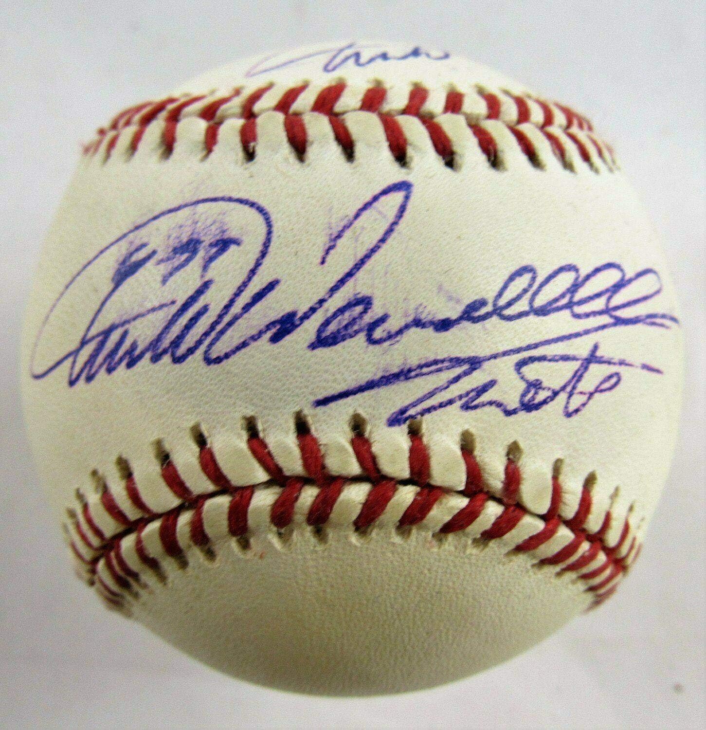 Turk Wendell Signed Auto Autograph Rawlings Baseball B92 - Autographed ...