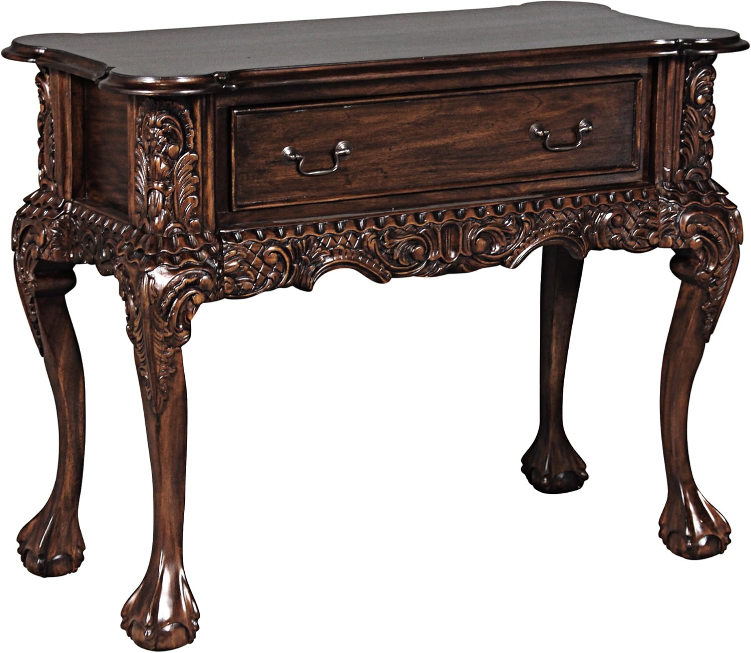 Amazon.com: Design Toscano Swathmore Mahogany Console : Home & Kitchen