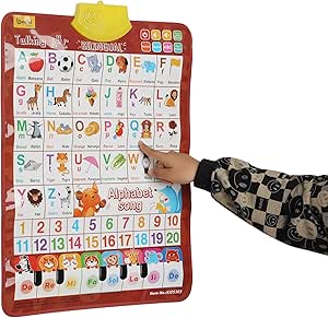 Amazon.com: Bilingual English & Spanish Learning Interactive Alphabet ...