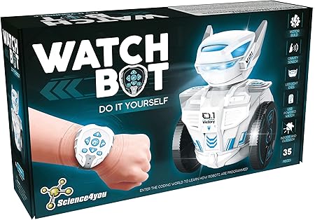 Amazon.com: Science4you Watch Bot - Make Your Own Robot Toy, Robotics ...