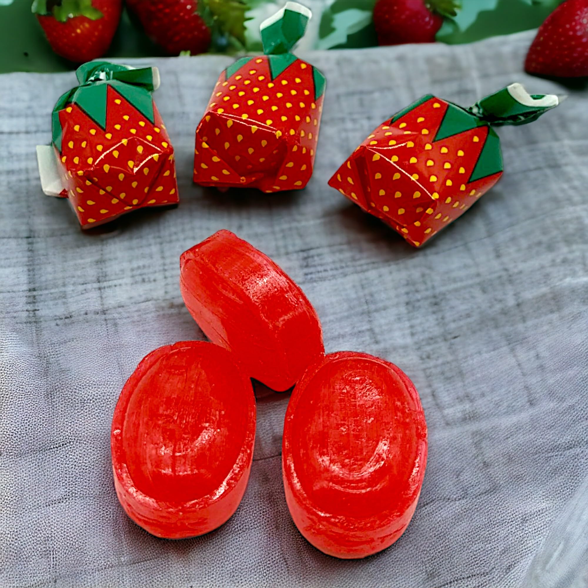 Snapklik.com : Gourmet Arcor Strawberry Hard Candy -Flavorful Gourmet ...