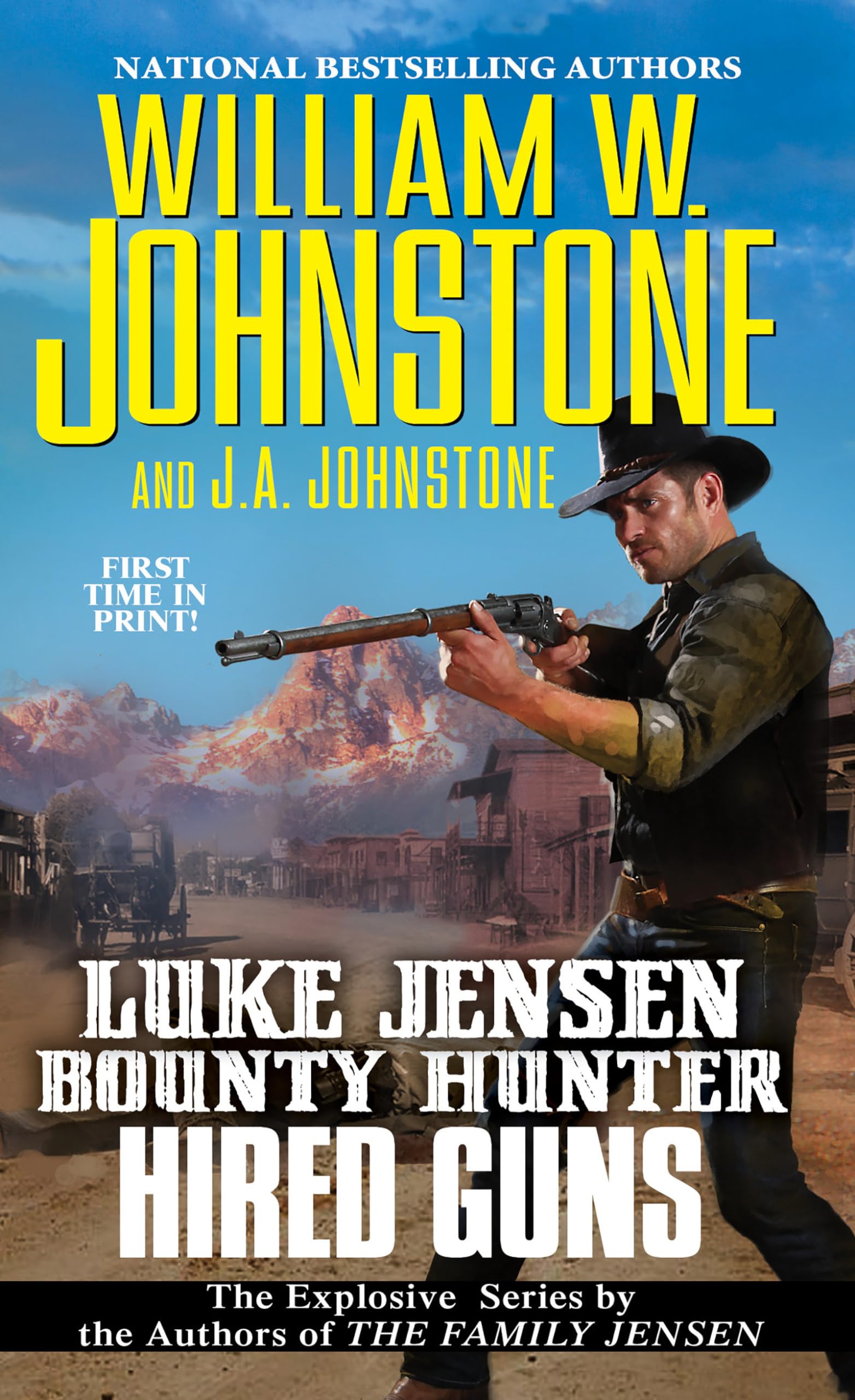 Amazon.com: Hired Guns (Luke Jensen Bounty Hunter): 9780786044245 ...