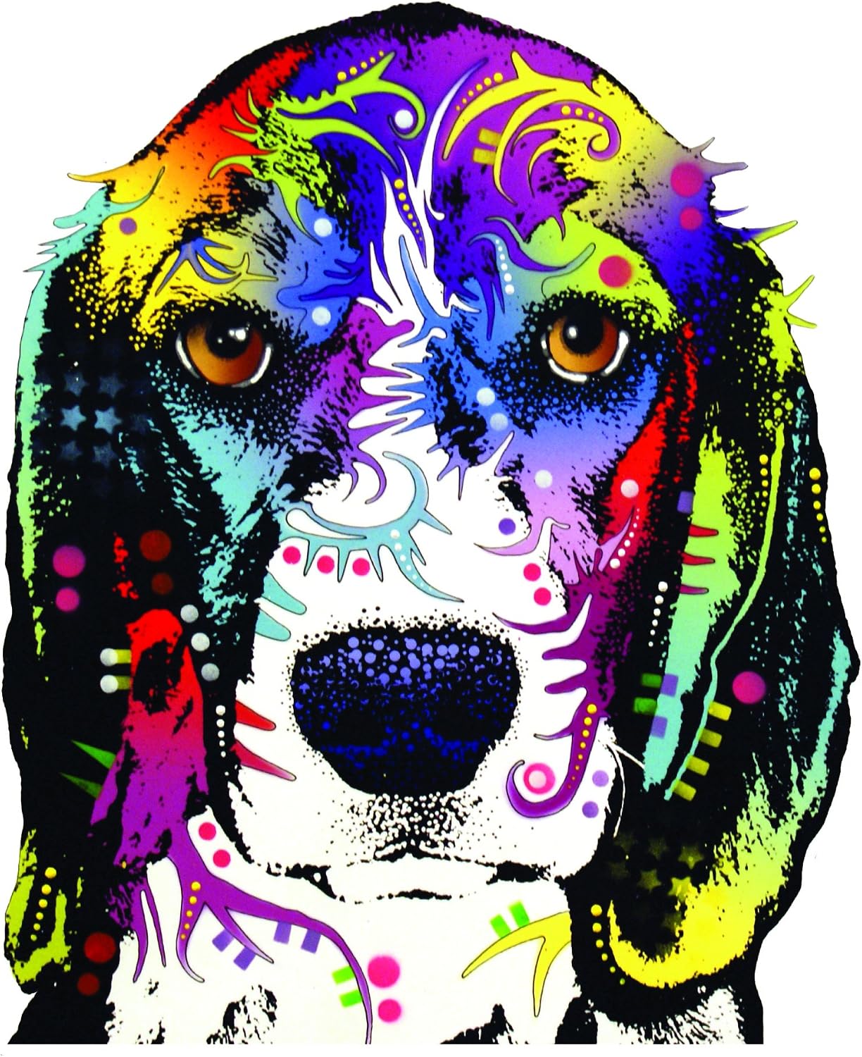 Amazon.com: Enjoy It Dean Russo Beagle Car Stickers, Outdoor Rated ...