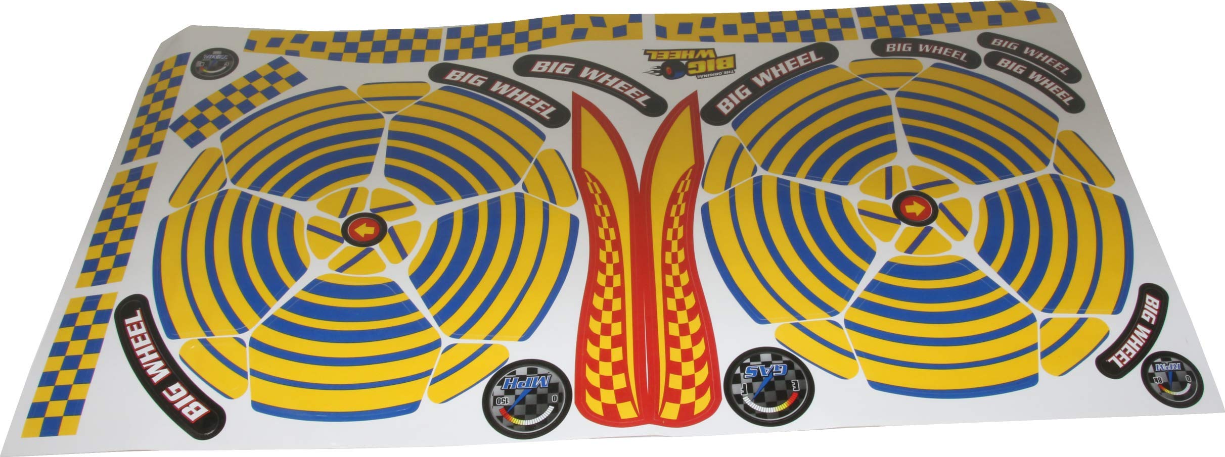 Amazon.com: Big Wheel Replacement Parts - Sticker Sheet Set ...
