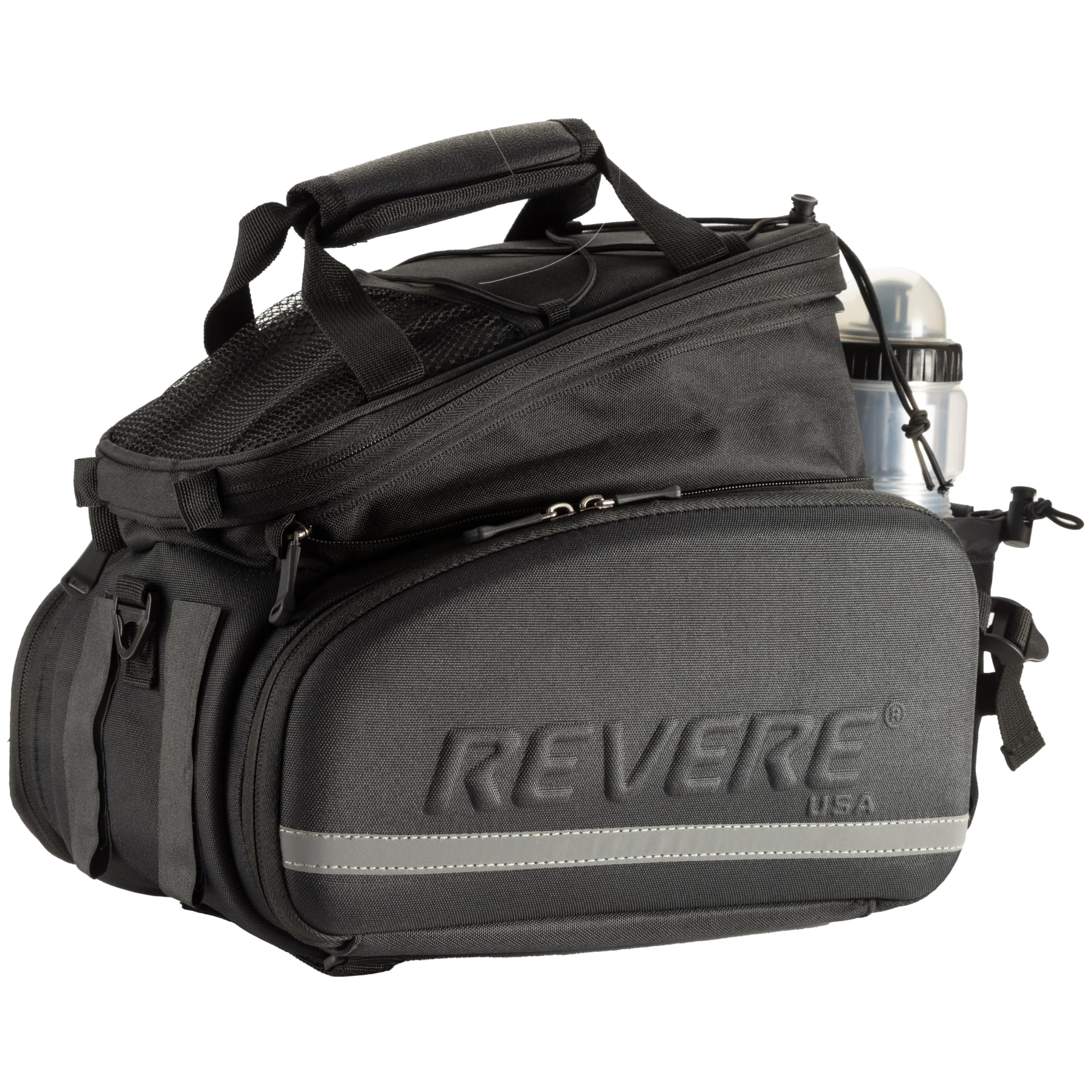 Amazon.com: Revere Bicycles RTX-EX Large Capacity Waterproof Rear Trunk ...