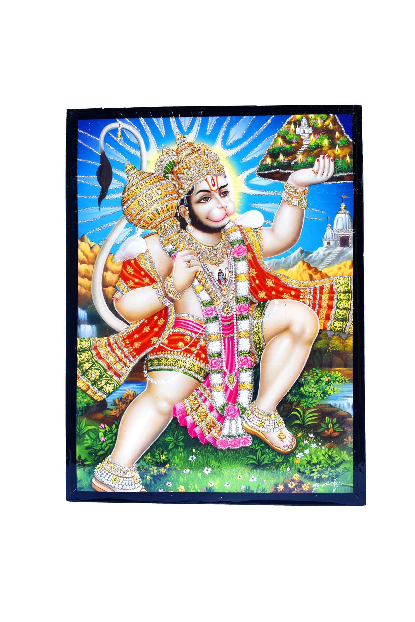 Real Photos Of Lord Hanuman Buy Meditating Lord Hanuman Idol Online In