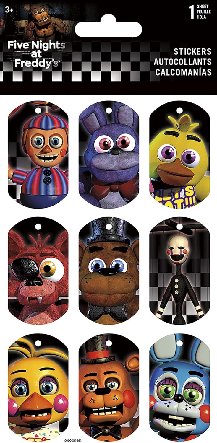 Amazon.com: Lenticular Stickers - 9 Tags : Toys & Games