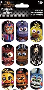 Lenticular Stickers - 9 Tags | Amazon.com.br