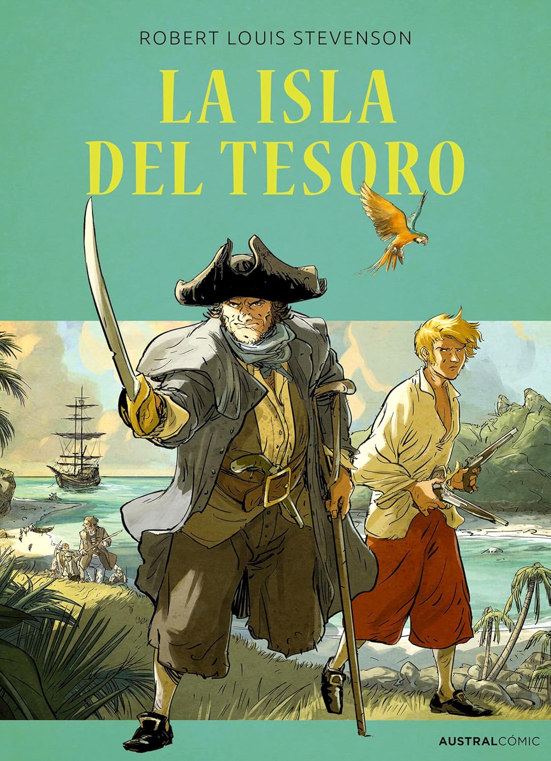 La Isla del Tesoro (cómic) (Austral Cómic) : Stevenson, Robert Louis ...