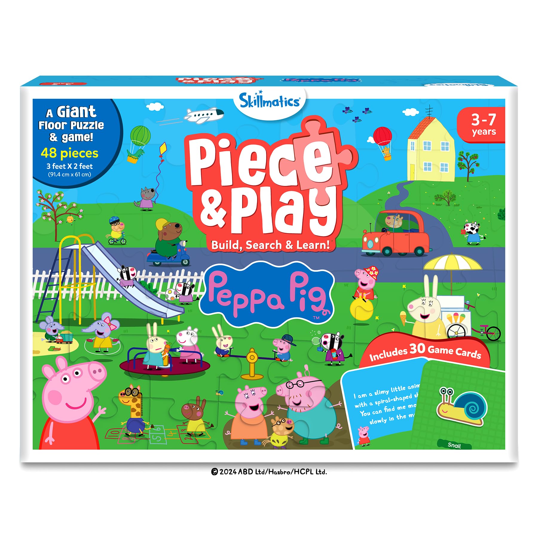Buy Skillmatics Peppa Pig Floor Puzzle & Game - Piece & Play, Jigsaw ...