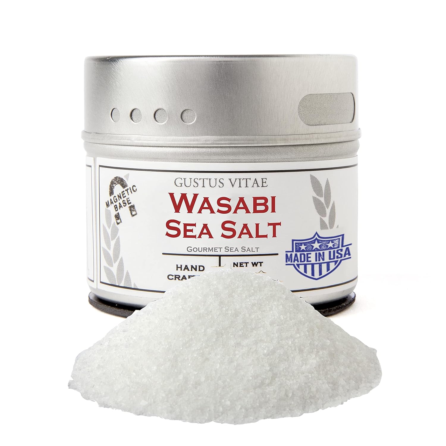Amazon.com: Wasabi Sea Salt | Gourmet Infused Sea Salt | Small Batch ...