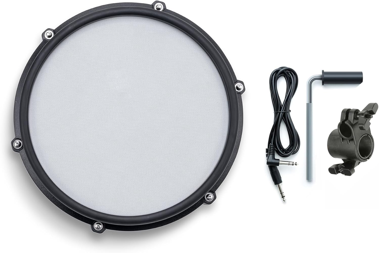 Amazon.com: Alesis Nitro Max 10 Inch Dual Zone Mesh Tom Pad with Clamp ...